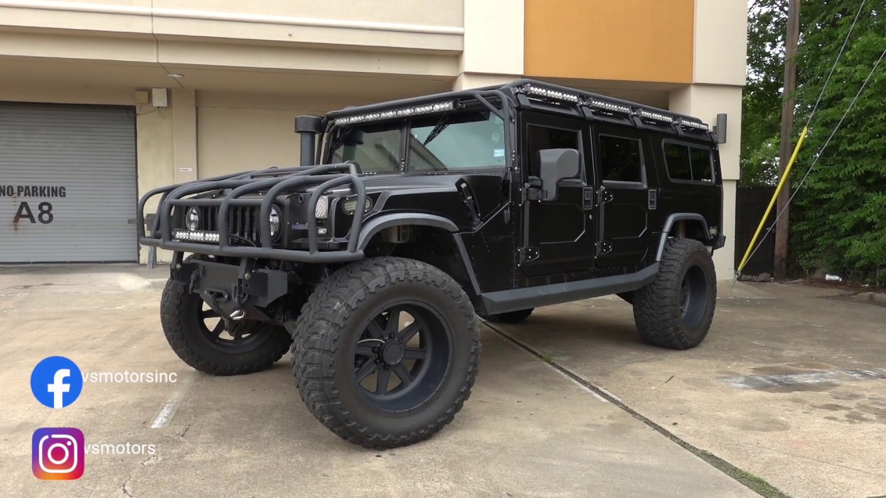 EVS Motors Search and Destroy Tier 1 H1 Hummer For Sale drives ...