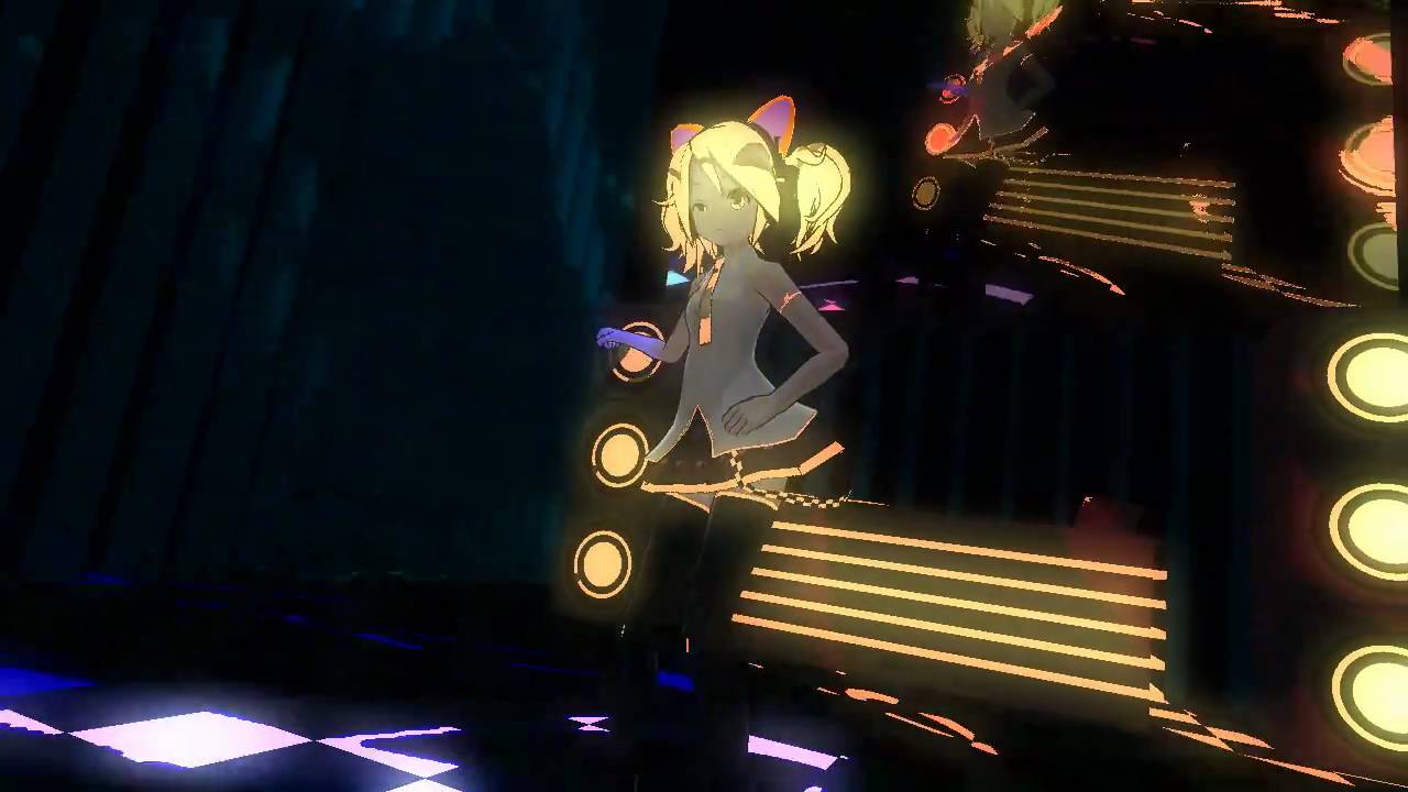 [[MMD Newcomer]] Lat Neko Miku - Gee dancin' in the Blacklight Room ...