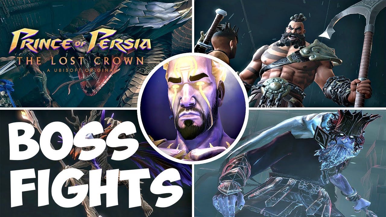 Prince of Persia The Lost Crown All Boss Fights & Ending (All Bosses ...