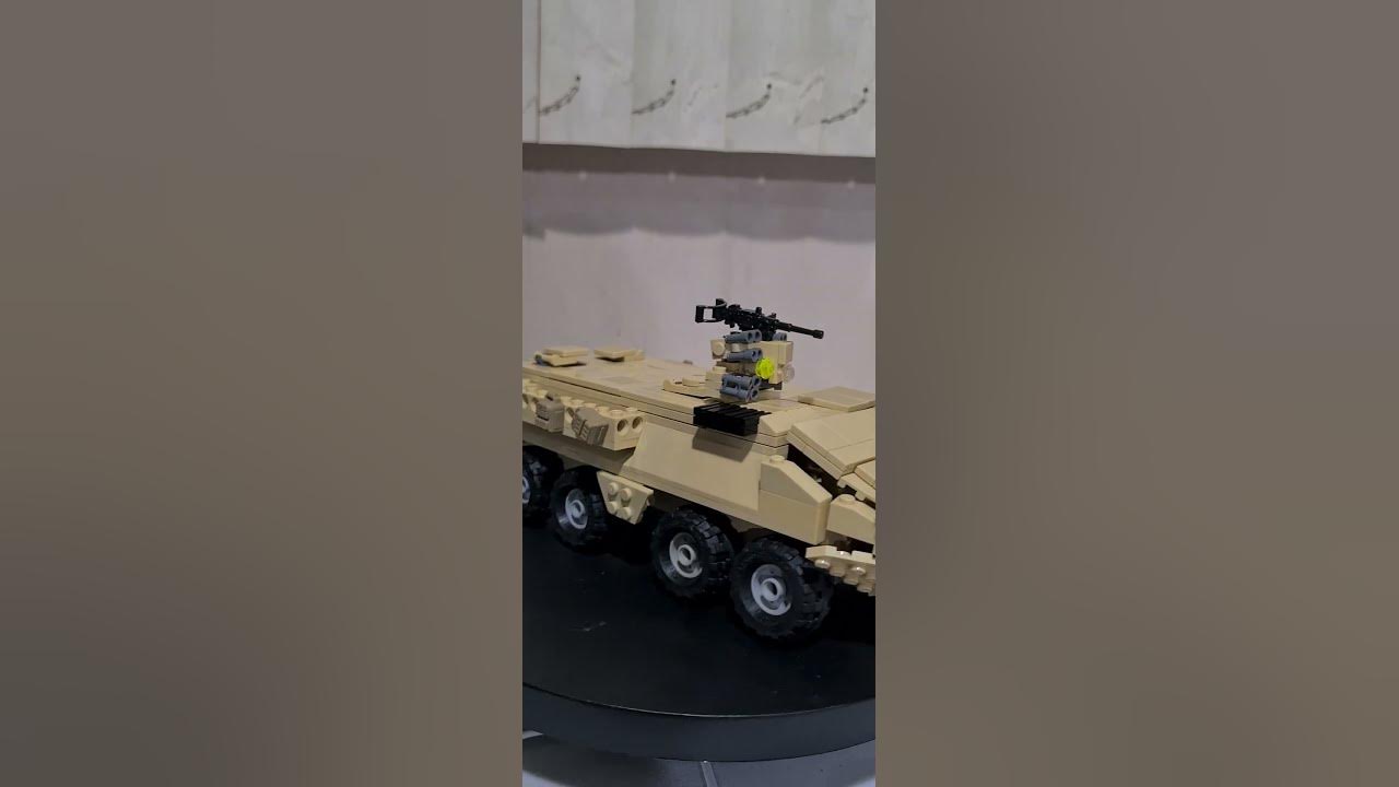 lego sryker M1126 RWS #short #shorts #lego #toy #toys #minifigure #lego #legomilitary - YouTube