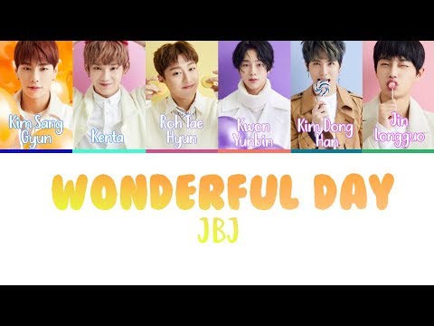 JBJ - Wonderful Day (Lyrics) Color Coded/Rom