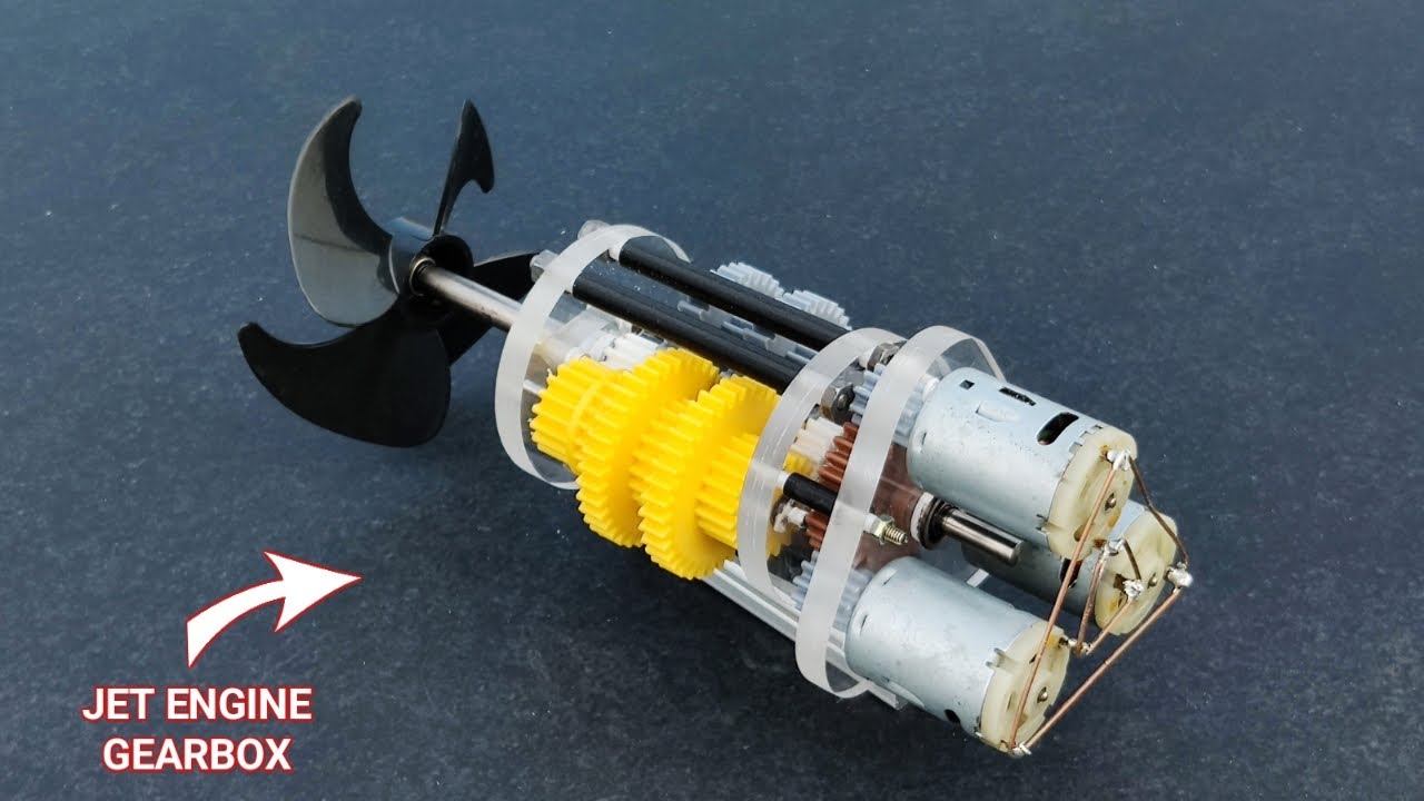 Making Powerful Jet Engine Gearbox - YouTube