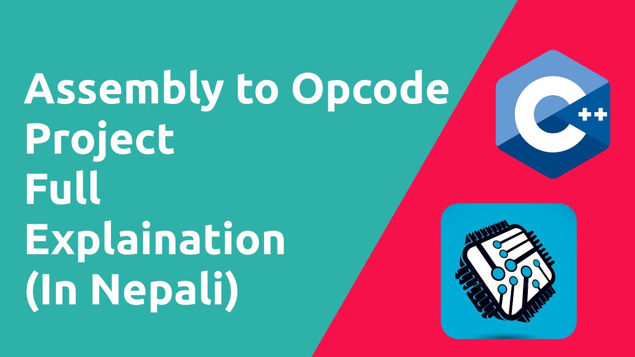 C++ Project for Assembly Language Conversion in Nepali - YouTube