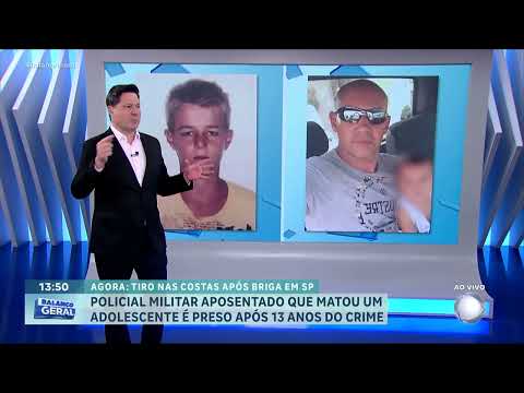 Policial aposentado é preso após 13 anos por homicídio de adolescente