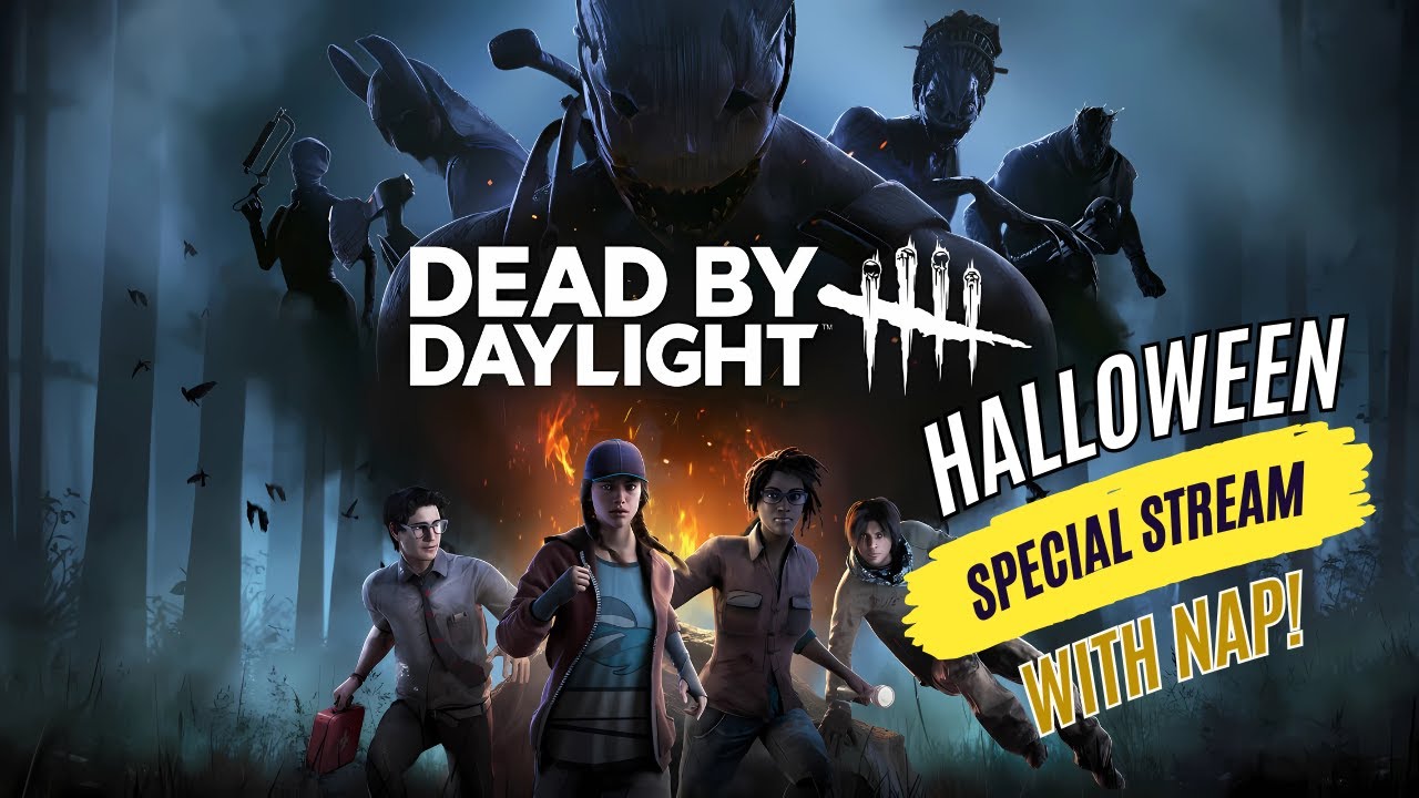 Playing Dead By Daylight. Halloween PARTY - YouTube