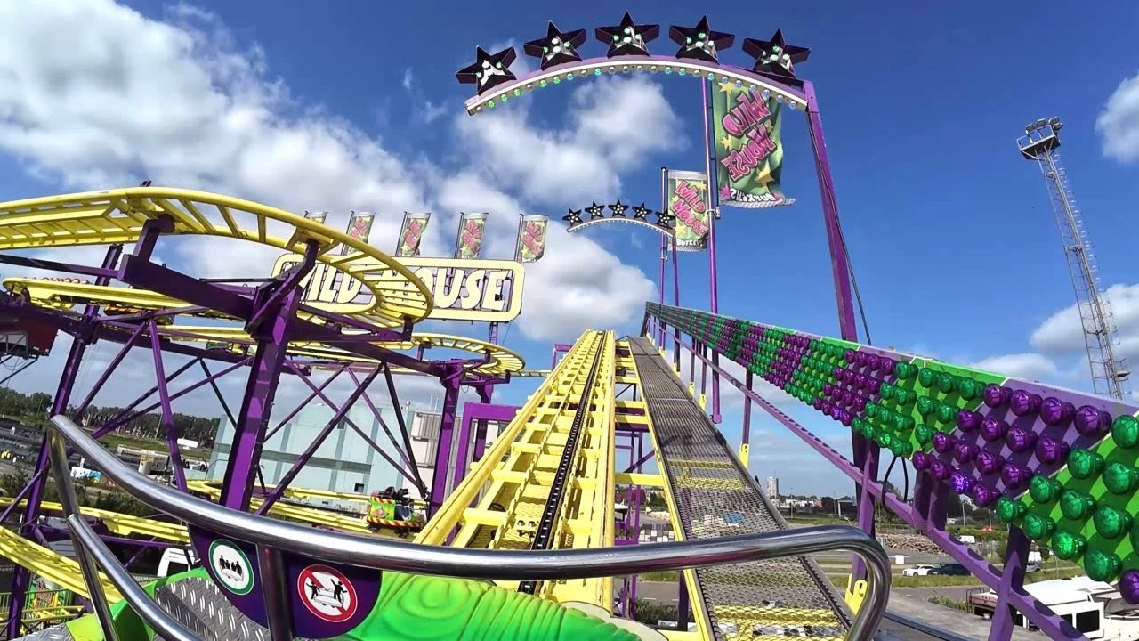 Wild Mouse Onride Sinksenfoor Antwerpen 2024 - YouTube