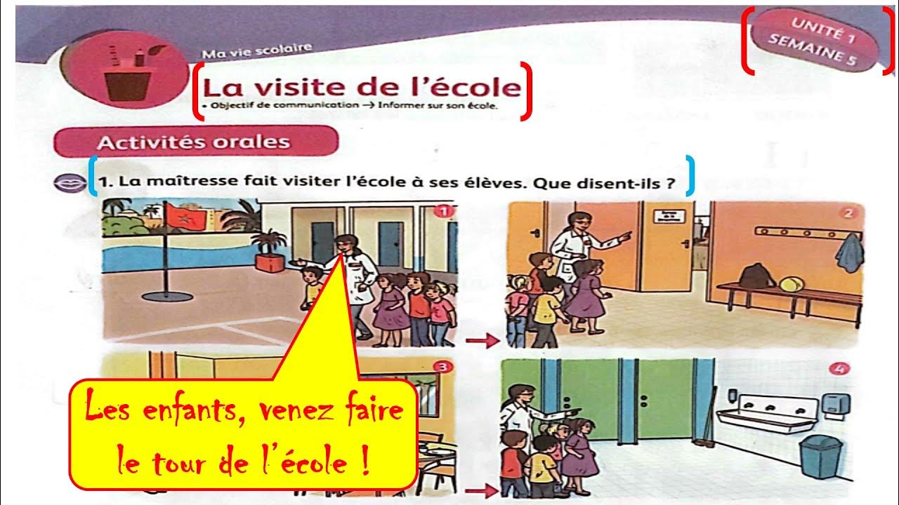 MES APPRENTISSAGES EN FRANCAIS || 2EME AEP || UNITE 1 || ACTIVITES ...