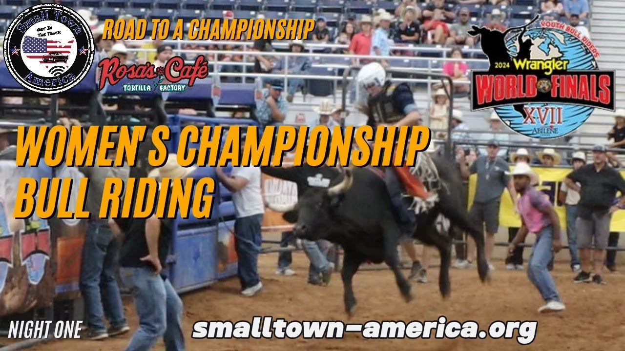 Unforgettable Highlights from Women's Bull Riding YBR Night 1 - YouTube