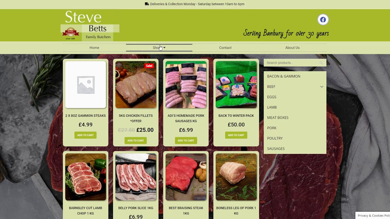 Butchers Butchery Weigh Label Scale EPOS Systems Online Ordering ...