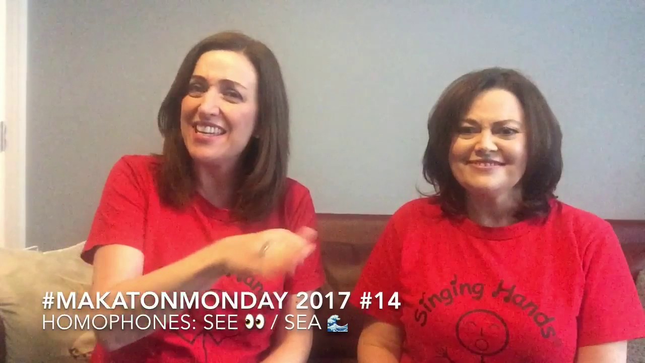 Singing Hands: #MakatonMonday 2017 #14 HOMOPHONES - SEE / SEA - in ...