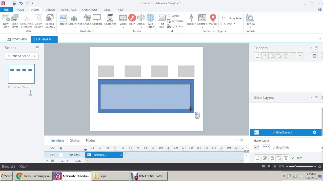 Articulate Storyline - Basic Popups - YouTube
