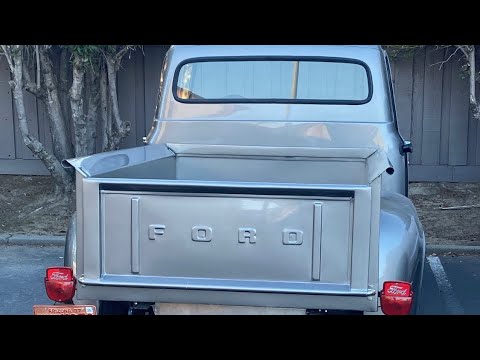 56 ford F100 carpet install, LMC CARPET, TMI BENCH SEAT, 56FORD ...