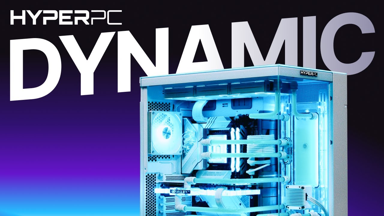 Powerful HYPERPC computer with non-existent Liquid Cooling system - YouTube