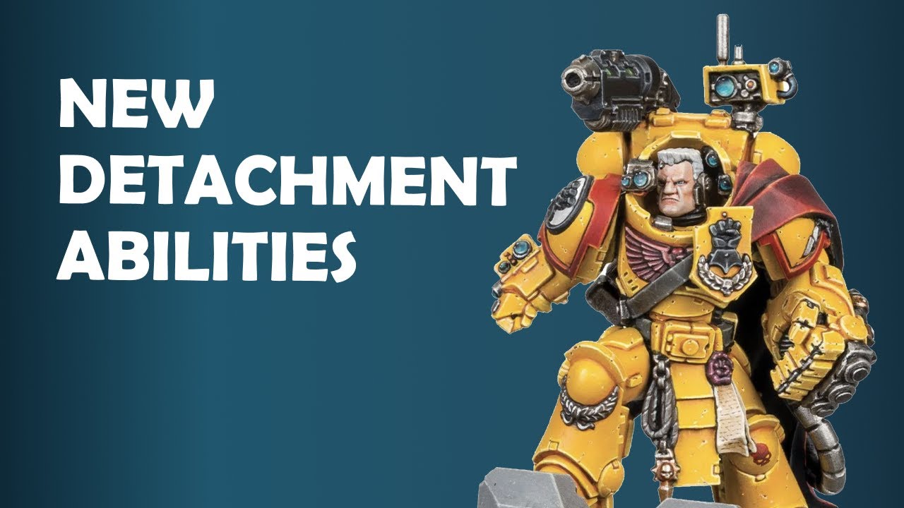 NEW Detachment Rules Revealed - Warhammer 40k - YouTube