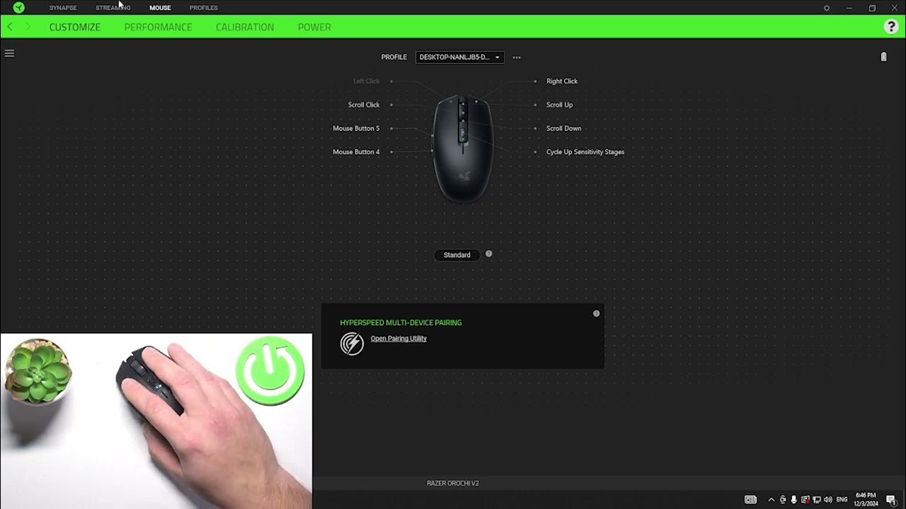RAZER Orochi V2: How to Enable/Disable Hypershift | Activate Shift Mode - YouTube