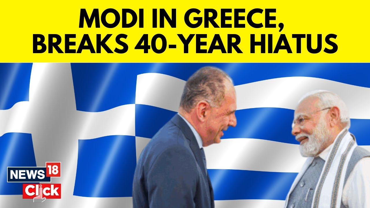PM Modi In Greece | Rousing Welcome For Prime Minister Modi In Greece ...
