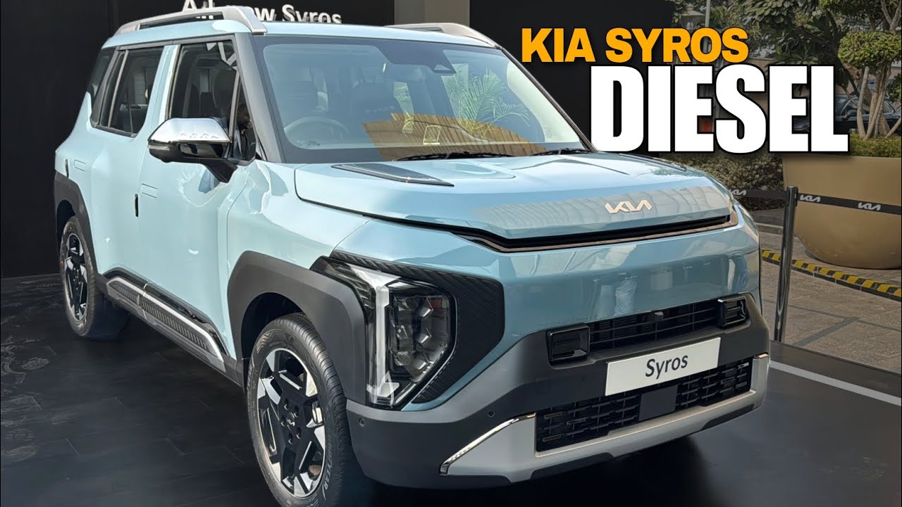 Kia Syros Diesel - Powerful Engine & Super Feature Loaded - YouTube