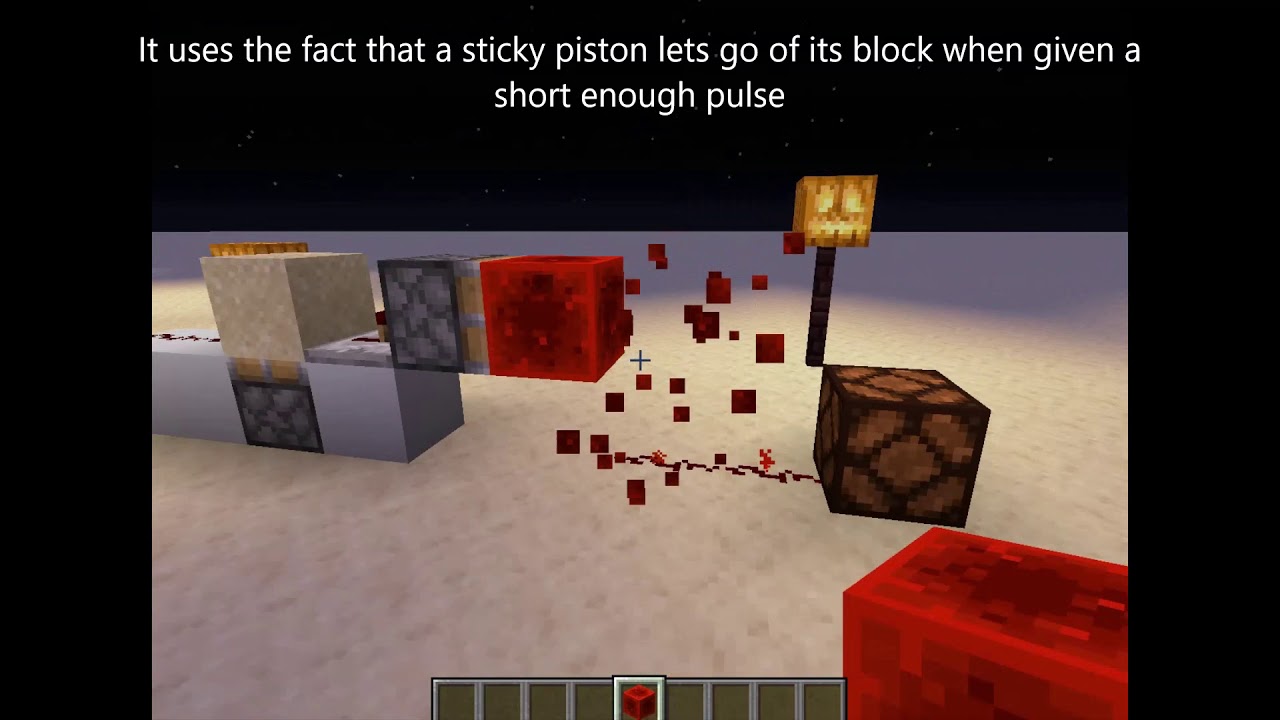 Redstone lesson #3 - Logic and pulses - YouTube