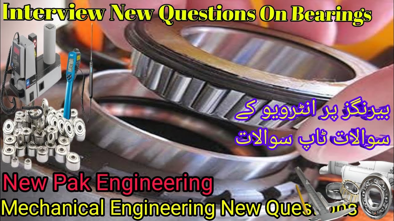 Interview Questions mechanical Millwright Bearings Top Questions ...