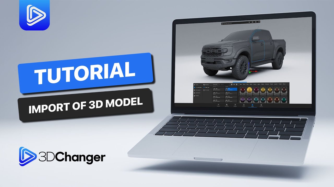 How to Import a 3D Model | 3D Changer - YouTube