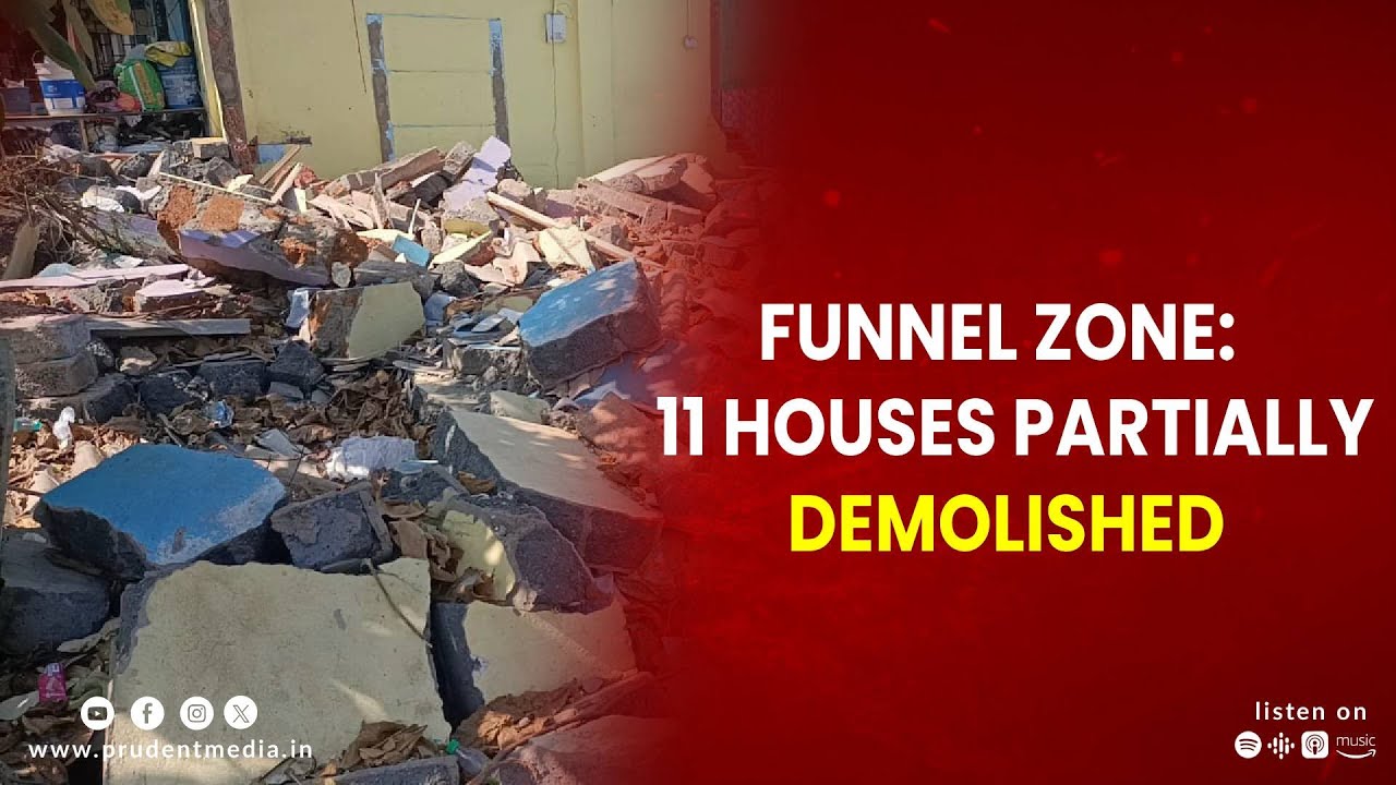 FUNNEL ZONE: 11 HOUSES PARTIALLY DEMOLISHED - YouTube