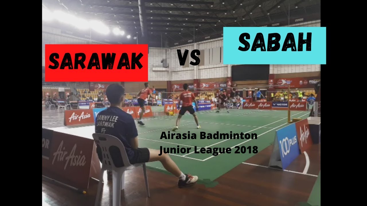 Airasia Badminton Junior League 2018 Syafiq Azhar/Barrie Chong VS Sabah ...