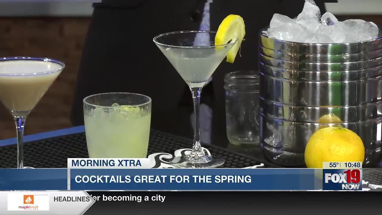 Springtime cocktails from Blue Ice Vodka - YouTube
