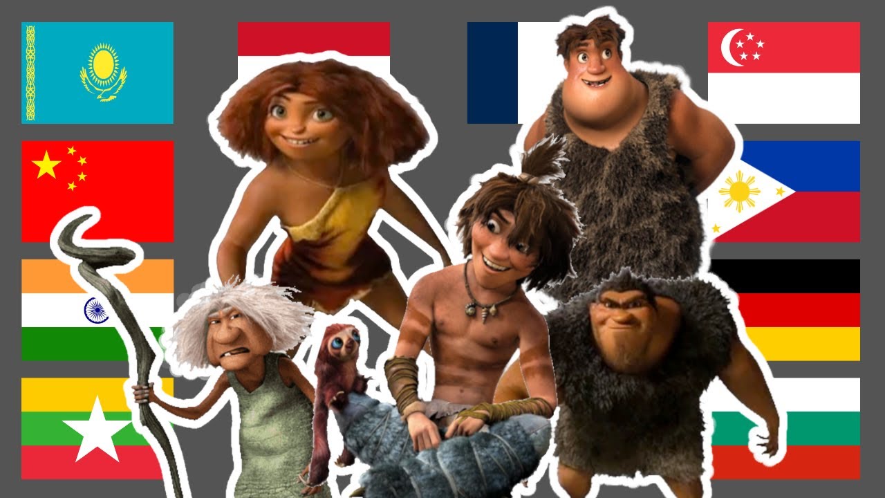 Dawn of the Croods in 10 Languages Meme - YouTube