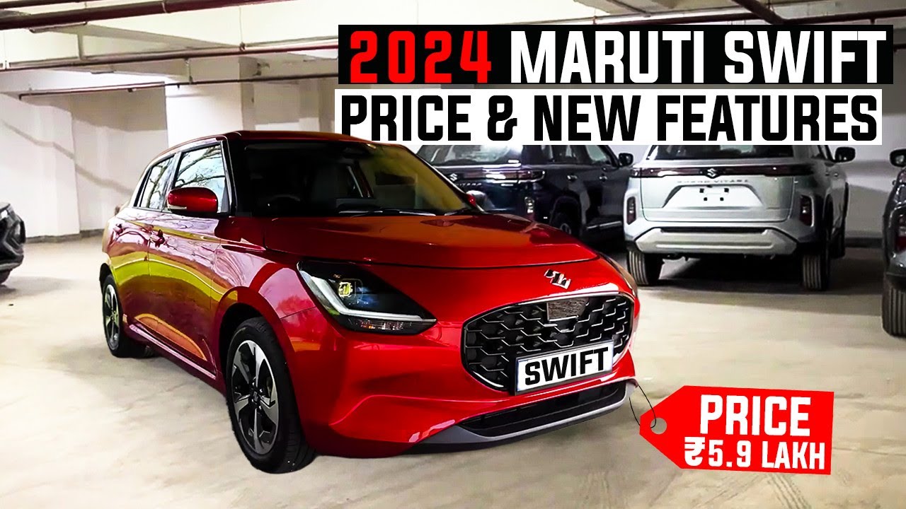 Finally! 2024 Maruti Swift Hybrid Facelift Launch Final 🔥| 2024 Swift ...