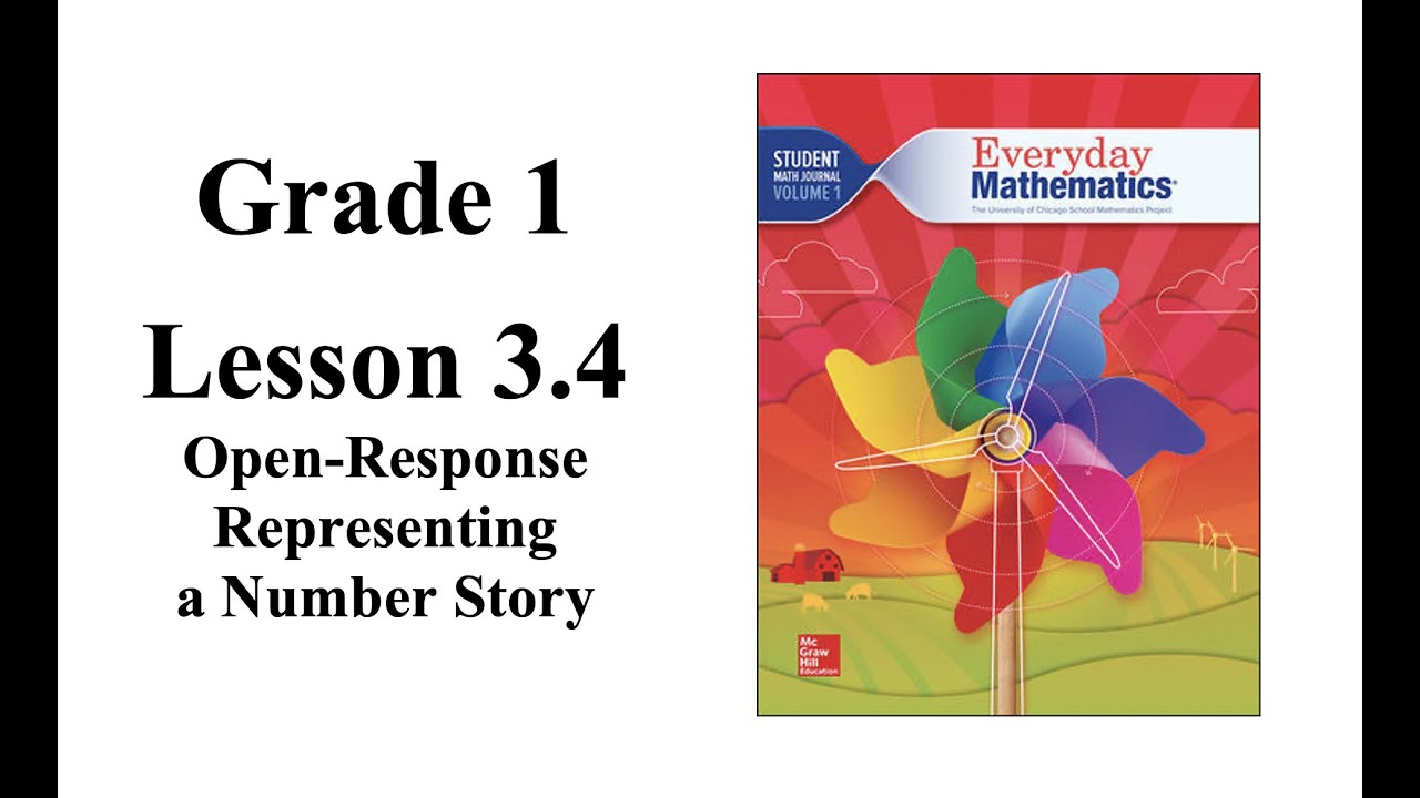 Grade 1 Lesson 3.4 Representing a Number Story - YouTube