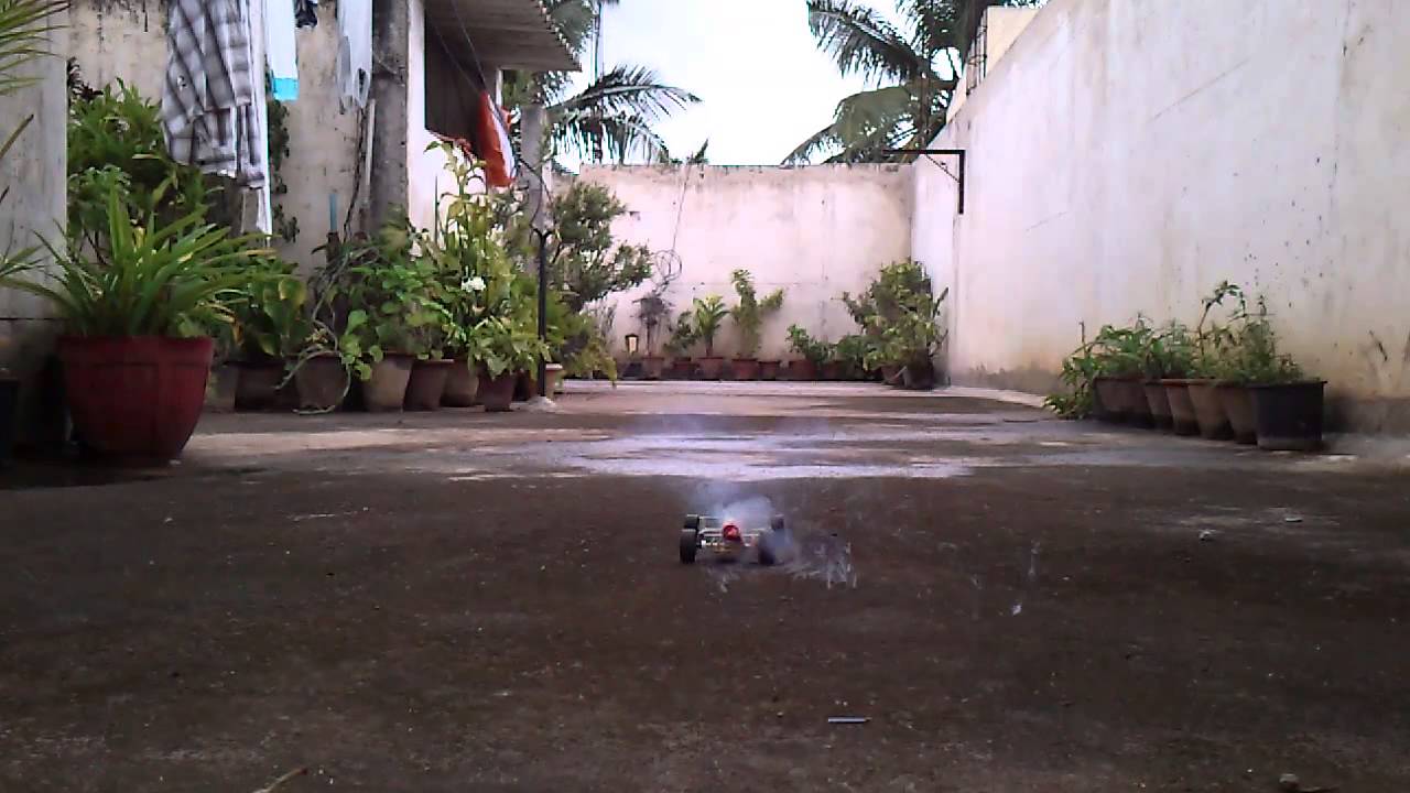 Rocket/Explosive in insane RC Car experiment - YouTube