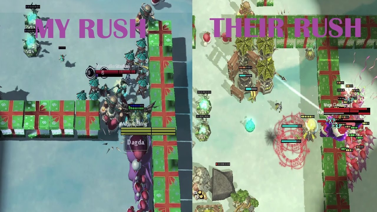 Rushing Boss vs Being Boss Rushed in StarCraft 2 Arcade: Cute Defense ...