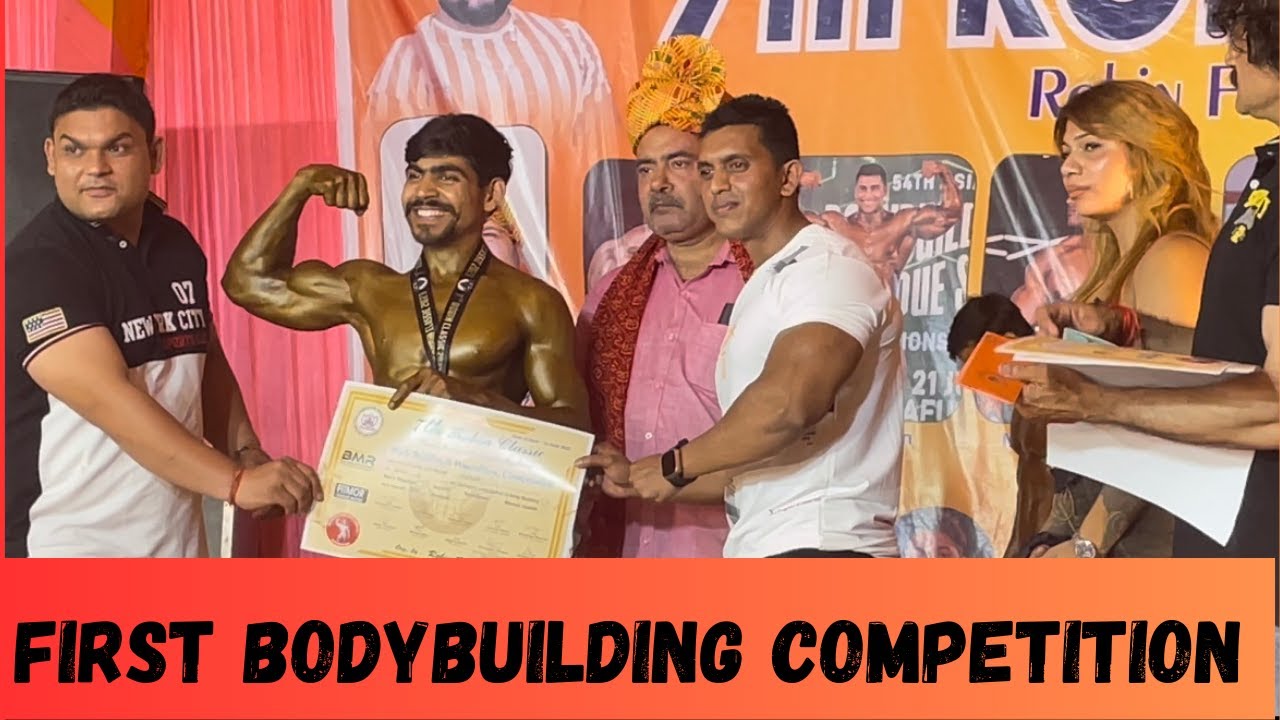 First time bodybuilding competition Robin classic 2023 I Mahesh Dhillon ...