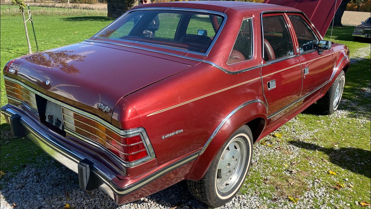 One Loaded 1986 AMC Eagle Sedan: Near the End of the Line for AMC's ...