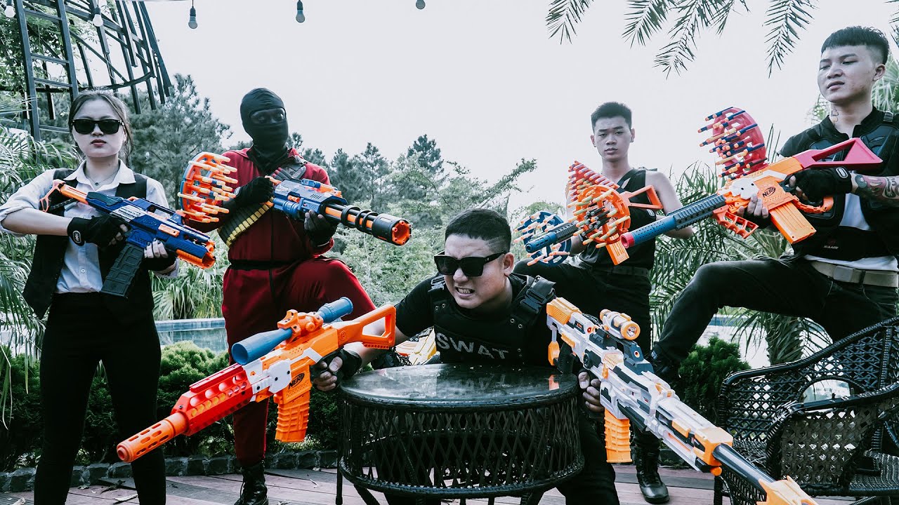 LTT Nerf War : The Ultimate Showdown SEAL X Warriors Nerf Guns Fight ...