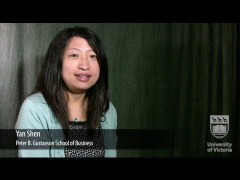 Faces of UVic Research: Yan Shen - YouTube
