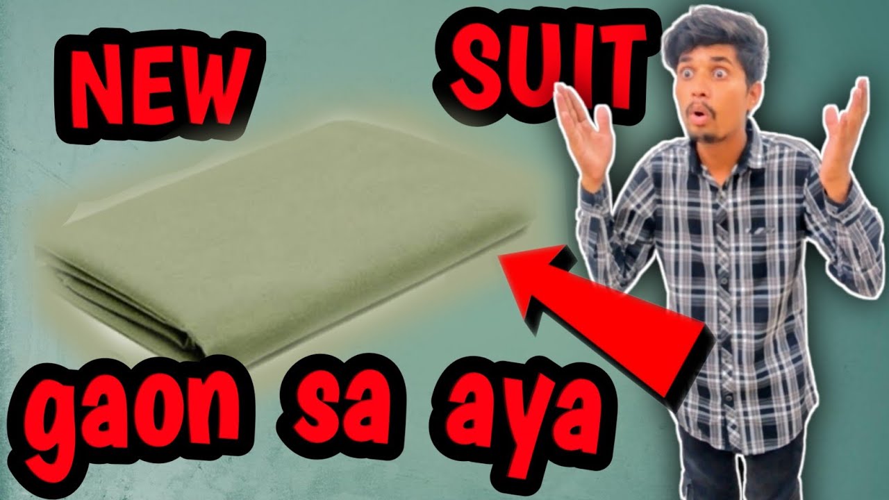 NEW suit 👕 aagya gaon sa 🥰 - YouTube