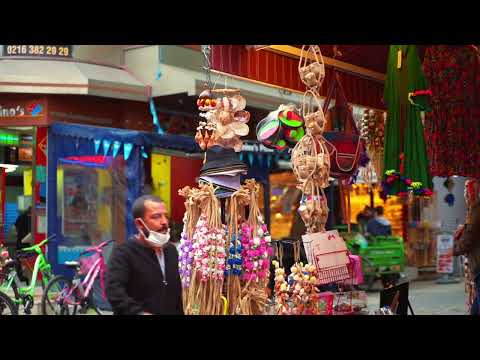 Dinlendirici videolar sabit sokak çekimi