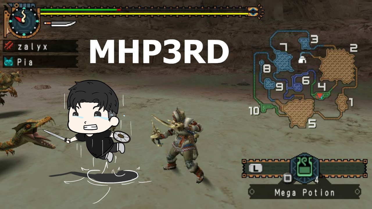 Nyari material di Monster hunter | MHP3RD part 2 - YouTube