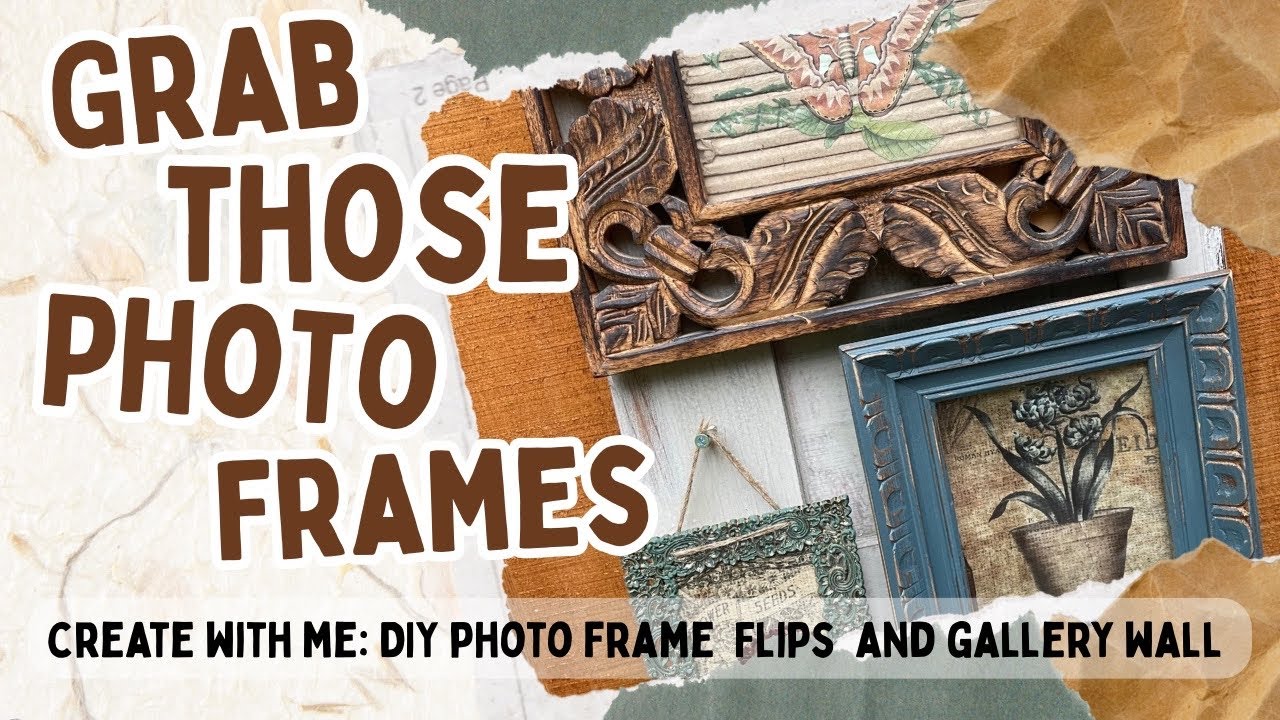 DIY: Upcycle Photo Frames and Create a Unique Gallery Display ...