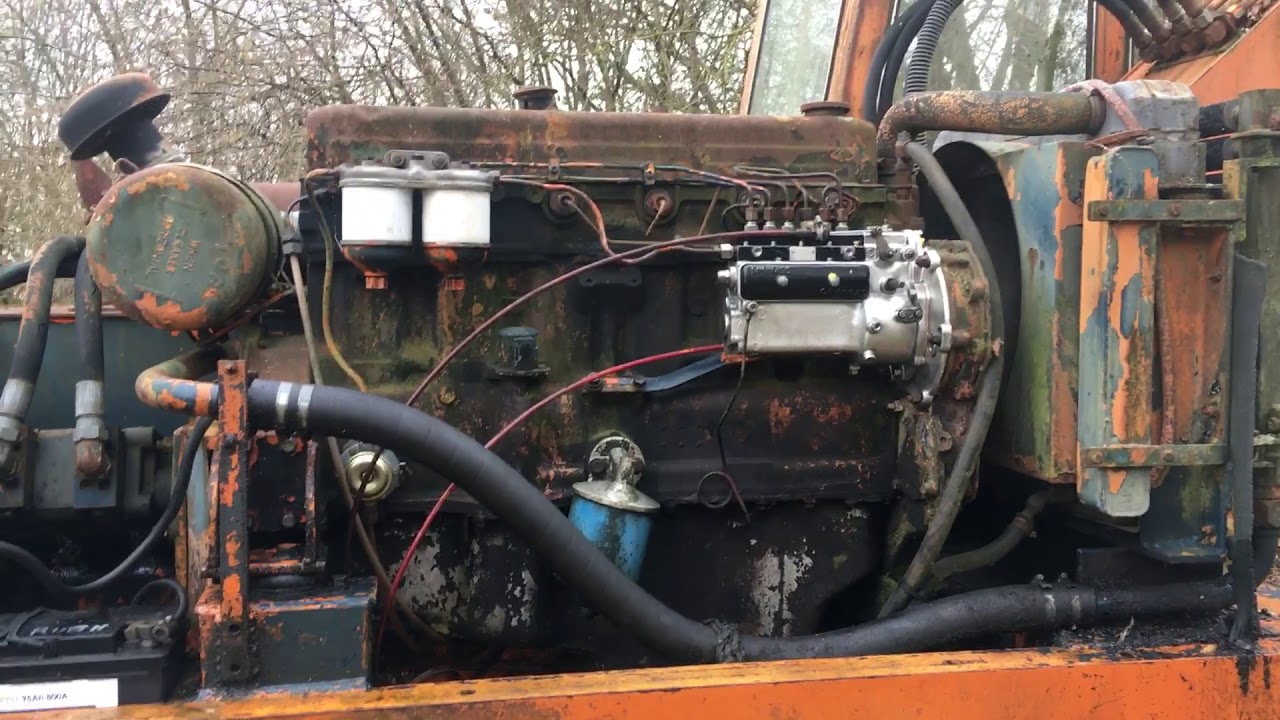 Ford engine in a Priestman Mustang - YouTube