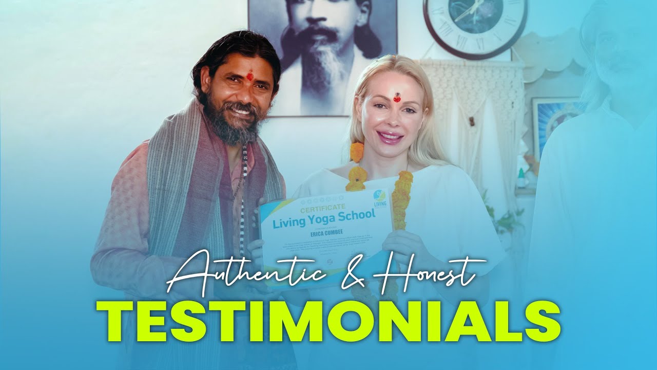 Yoga Teacher Training Feed Back || Erica Cumbee || Living Yoga School ...