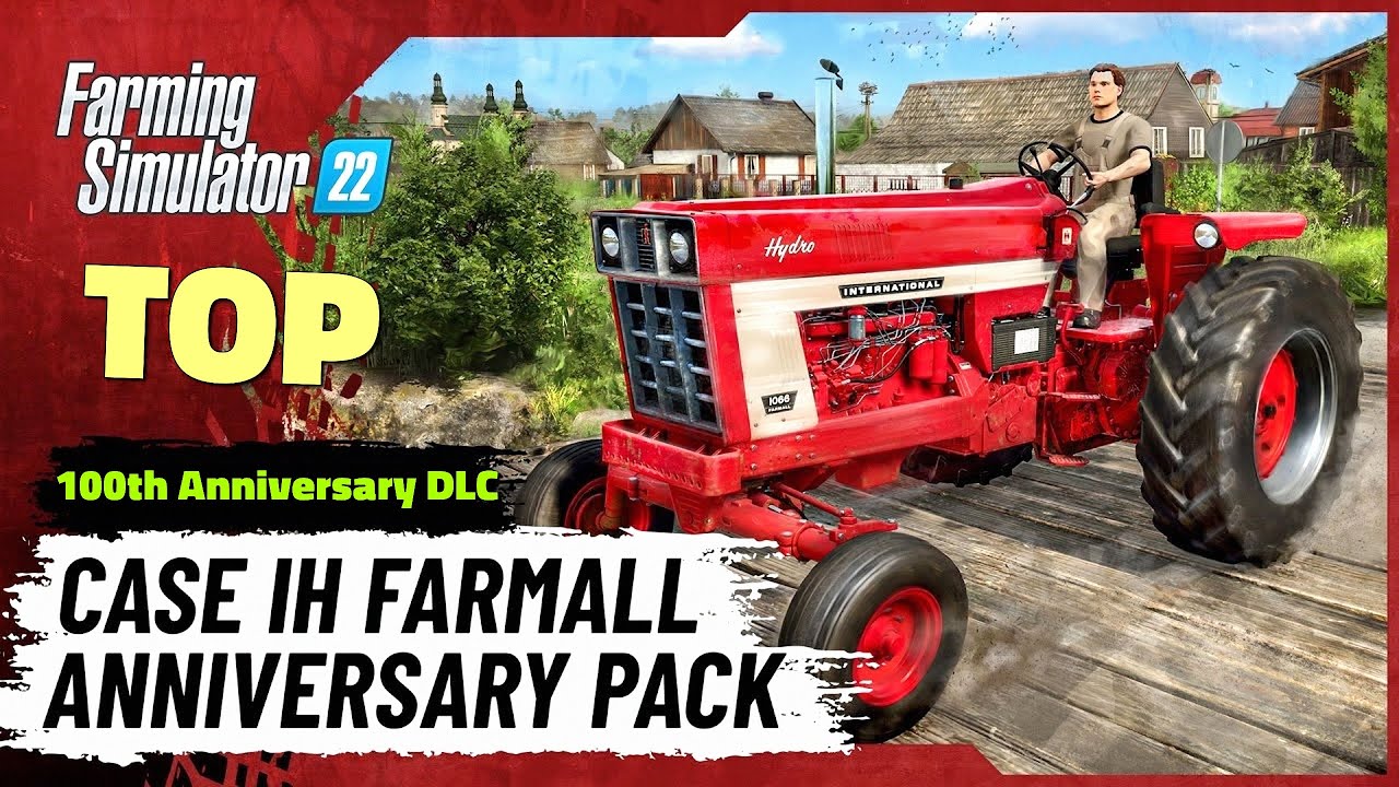 FS22 ★ DLC ★ Case IH Farmall 100th Anniversary Pack - Farming Simulator ...