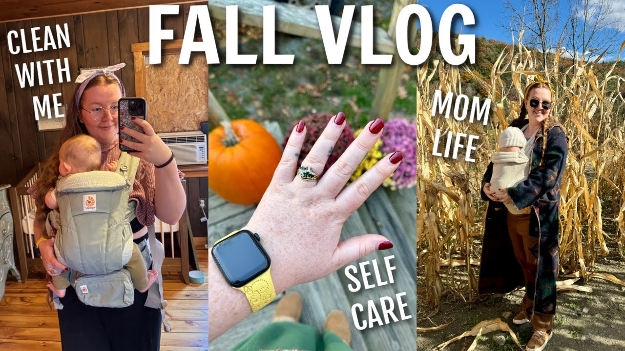 VLOG | self care, hvac reno, baby clothing haul & cleaning - YouTube