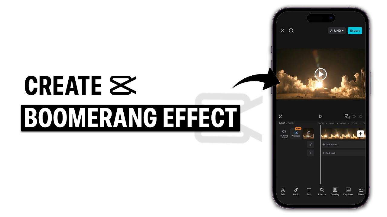 How To Create Boomerang Effect in Cap Cut? - YouTube