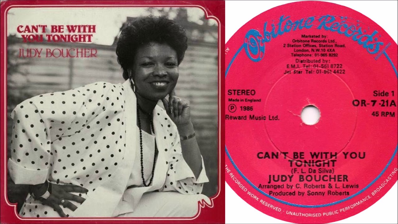 Judy Boucher - Can't be with you Tonight - YouTube