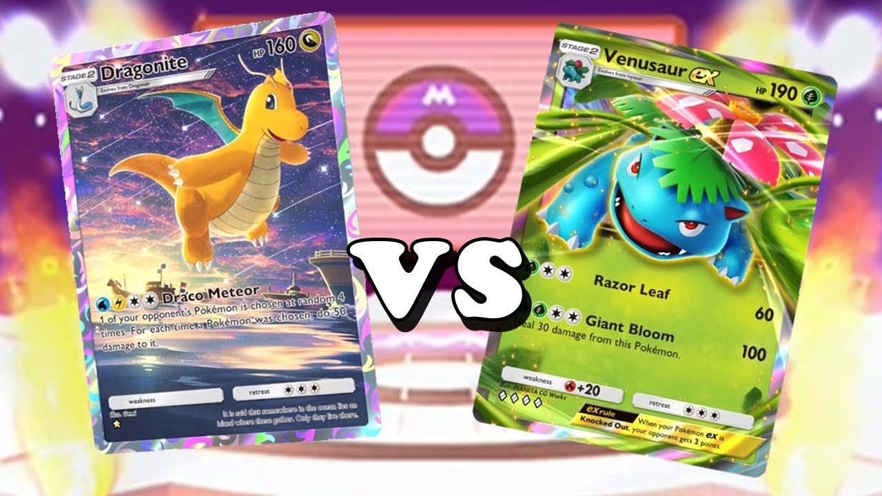 Pokémon TCG Pocket EP10 Do you also like Dragonite's move, Draco Meteor ...