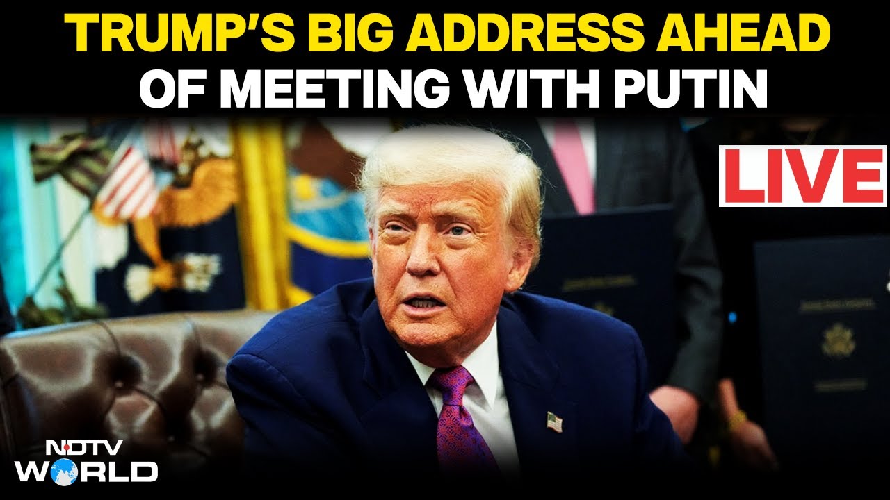 Donald Trump LIVE | Trump Address From Oval Office | Donald Trump News ...