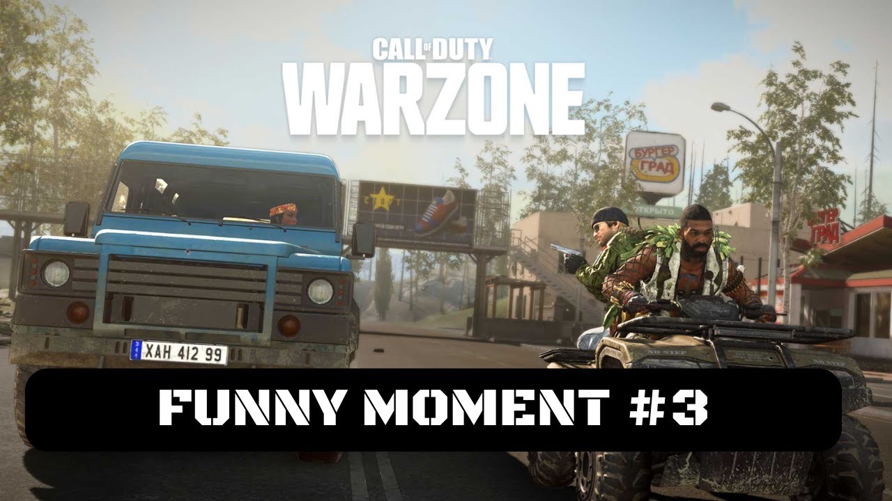 Call of Duty: Warzone - Funny Moment #3: Jumped in a Car and My Buddy ...