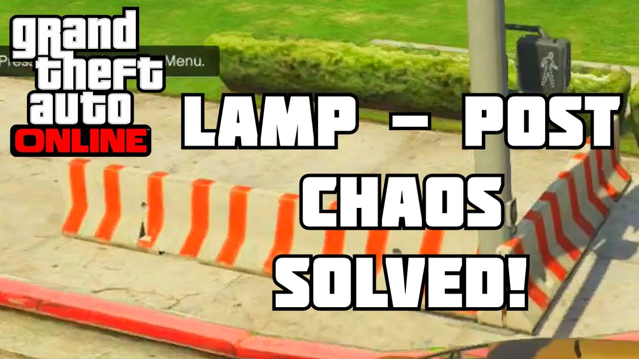 GTA 5 - Ultimate Solution For Lamp Posts! (GTA V Racing Content Creator ...